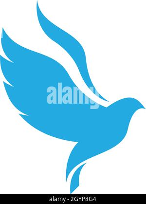 Dove Bird Logo Template vector Stock Vector Image & Art - Alamy