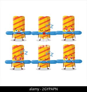 Firework spinner cartoon character with cute emoticon bring money ...