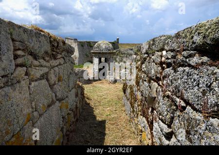 Santa Barbara ramparts, Almeida, Historic village around the Serra da ...