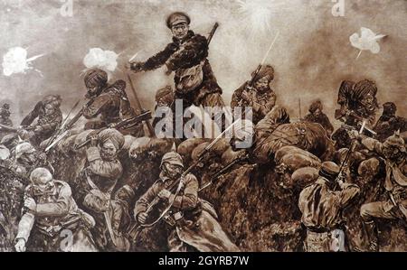 German trenches WWI Stock Photo - Alamy