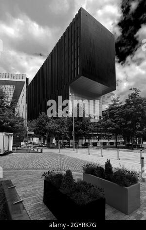 The 'Innside' hotel and the 'Home' arts centre buildings, Tony Wilson ...