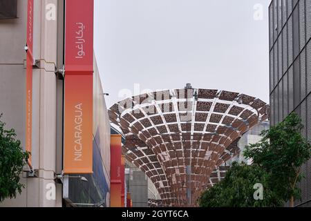 Patterned metallic mushroom shaped supertrees in the Opportunity ...