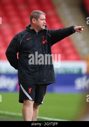 Matt Beard Manager of Liverpool Women during The Women's FA Cup Fifth ...