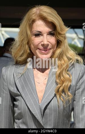 Gabriella Carlucci attends the Tennis & Friends event organized by the ...