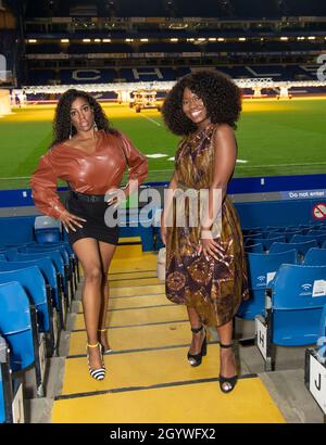 London, UK. Verona Rose and Bit T (Tula Fazakerley) at the launch of ...