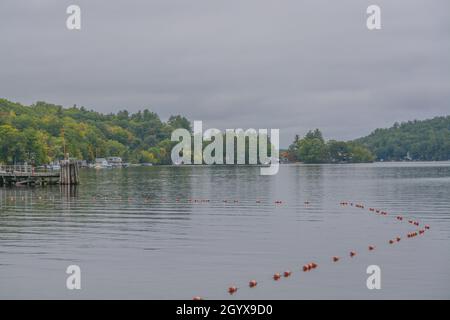 Alton Bay on Lake Winnipesaukee in Wells, York County, New Hampshire ...