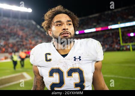 October 23, 2021: The Virginia Tech Hokie Bird during a NCAA football ...
