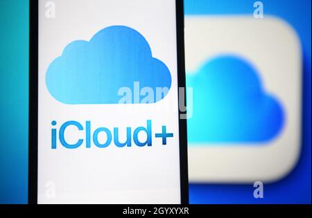 Ukraine. 9th Oct, 2021. In this photo illustration an Apex Legends logo of a game is seen on a ...