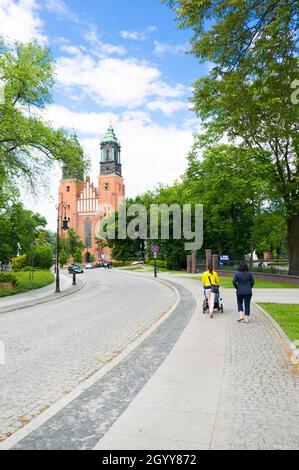 POZNAN, POLAND - Feb 04, 2016: The interior of the Poznan Fara parish ...