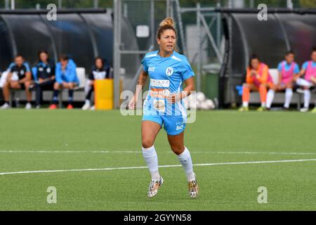 Sara Gonzalez of SSD Napoli women in action during the 2021/2022 Women ...