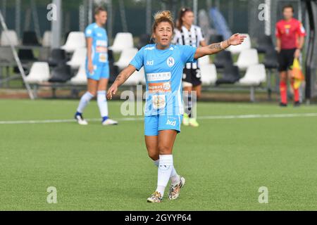 Sara Gonzalez of SSD Napoli women in action during the 2021/2022 Women ...