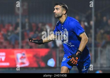 ALMERE, NETHERLANDS - OCTOBER 10: goalkeeper Agil Etemadi of Almere ...