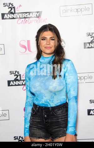 Amber Frank at the Supermodel Unlimited Magazine 21st Anniversary ...
