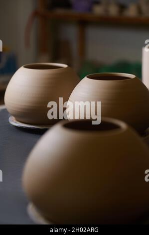 Picture of pottery of different shapes Stock Photo - Alamy