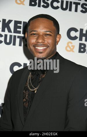 Lawrence Powell attends the "Chicken & Biscuits" Broadway Opening Night ...