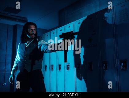 FRANK GRILLO in COPSHOP (2021), directed by JOE CARNAHAN. Credit ...