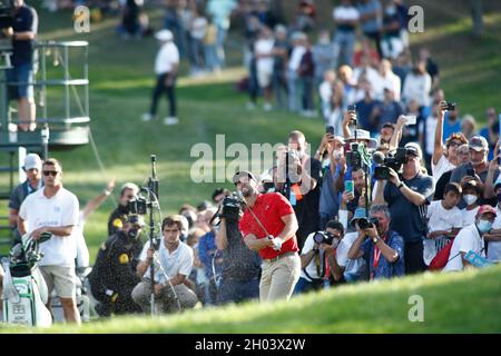 Adri Arnaus of Spain during the 2021 Acciona Open de Espana, Golf European Tour, Spain Open, on ...