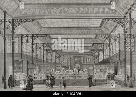 History of France. Paris. Universal Exhibition of 1878. It was held ...