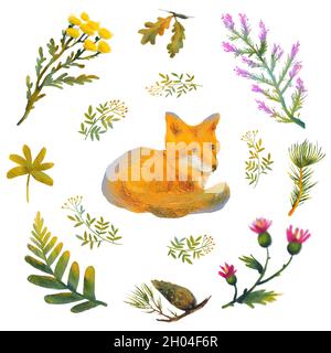 Ready-made postcard design with frame and background of ripe fresh ...