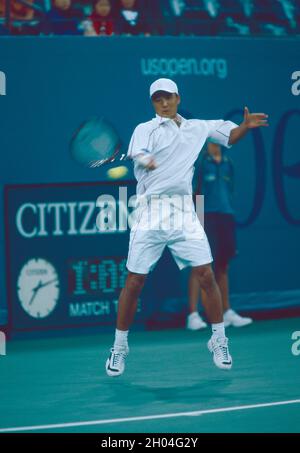 South Korean professional tennis player Kwon Soon-woo competes against ...
