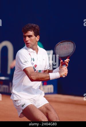 Brazilian tennis player Luiz Mattar, US Open 1992 Stock Photo - Alamy