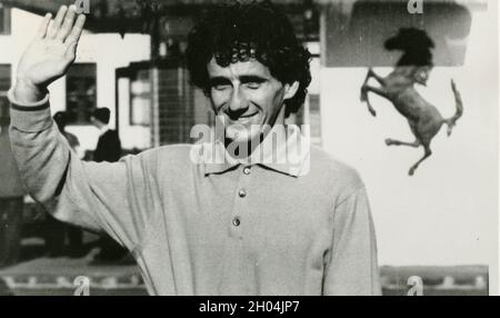 Alain Prost Formula 1 racing driver 1987 Stock Photo - Alamy