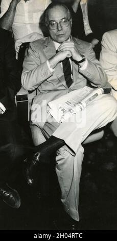 Italian politician Lelio Lagorio, 1970s Stock Photo - Alamy