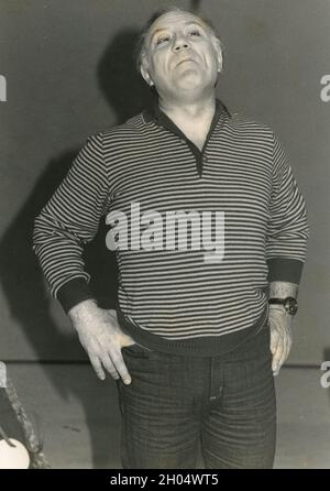 Italian singer and actor Claudio Villa, 1980s Stock Photo - Alamy