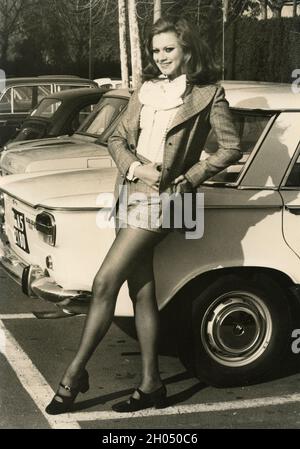 Italian film actress Gianna Serra, 1970s Stock Photo - Alamy