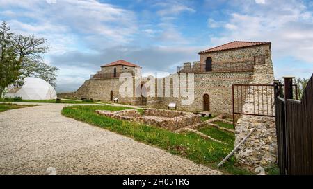 Tsari Mali Grad fortress in Belchin, Bulgaria Stock Photo - Alamy