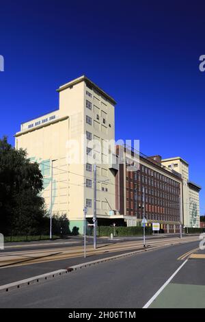 The Whitworth Brothers mill, Trafford Wharf Rd, Manchester, Lancashire ...