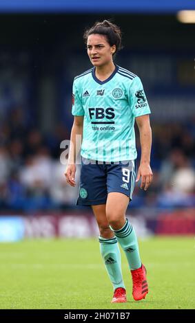 Jess Sigsworth of Leicester City during the Barclays FA Women's Super ...
