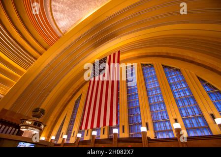 Historic Cincinnati Union Terminal Train Station - Ohio Stock Photo - Alamy
