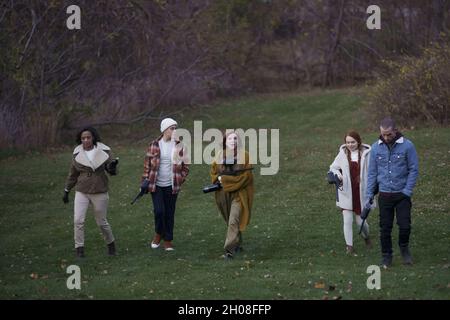 SLASHER, from left: Nataliya Rodina, Christopher Jacot, Paula Brancati ...
