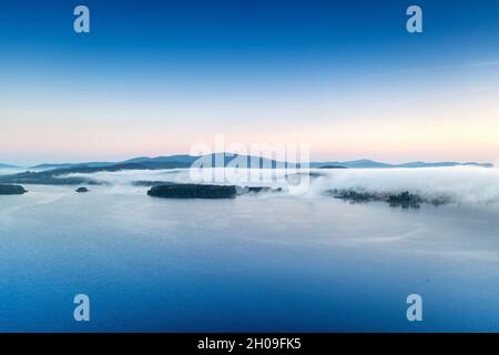 Prehrada Lipno, Jizni Cechy, Ceska republika / Lipno lake, South ...