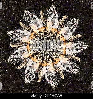 STP Screen Transfer Process - 249 - Paper Step Evolution Mandala Stock ...