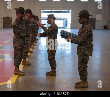 Brig. Gen. Julie L. Nethercot, center-left, the commanding general of ...