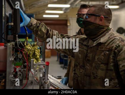 Staff Sgt. Steven Hall, 4th Component Maintenance Squadron centralized ...