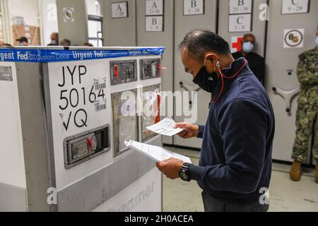 U.S. Naval Hospital (USNH) Naples leadership prepare for a weekend ...