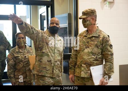 Col. Landis Maddox, commander of the 25th Division Sustainment Brigade ...