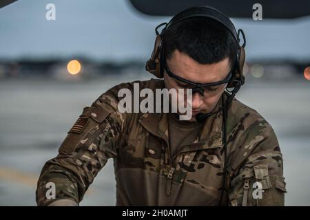 Aircrew with the 8th Special Operations Squadron conduct a training ...