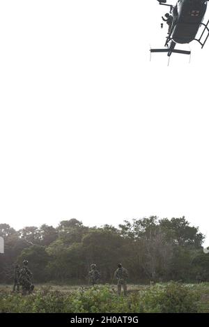 Airmen from the 644th Combat Communications Squadron, Andersen Air ...