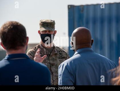 Brig. Gen. Justin M. Swanson, commanding general, 310th Expeditionary ...