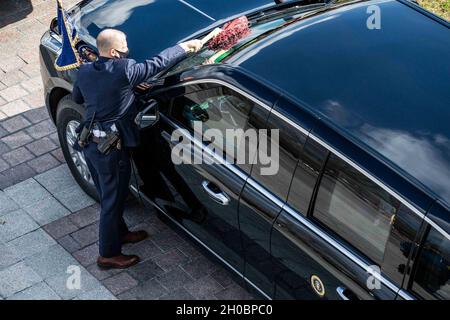U.S. Secret Service Motorcade Support Unit motorcycles Washington DC ...