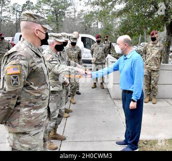 Lt. Gen. Douglas Gabram, left, Installation Management Command’s ...