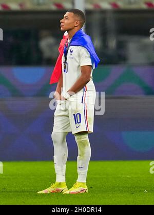 Kylian Mbappé and flag of France Stock Photo - Alamy