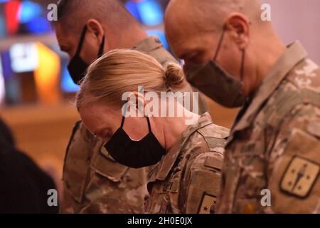 Col. Michelle K. Donahue, Quartermaster General, presents the Public ...