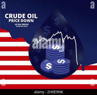 Petroleum and oil prices business Stock Vector Image & Art - Alamy