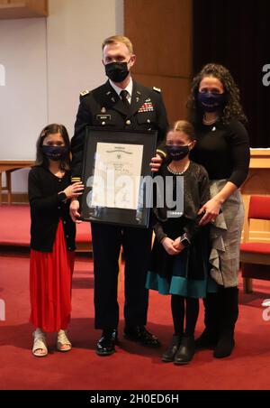 Friends, family and Soldiers, joined together to welcome a new ...