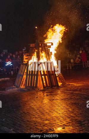 lantern procession at Saint Martin, Germany Stock Photo - Alamy